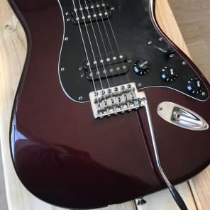 Fender Stratocaster Wine Red HH MIM | Reverb