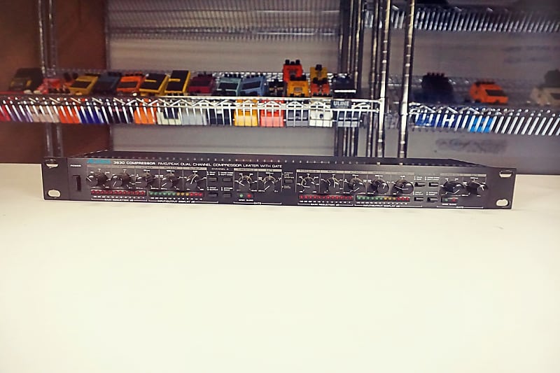 Alesis 3630 RMS/ Peak Dual Channel Compressor Limiter with | Reverb UK