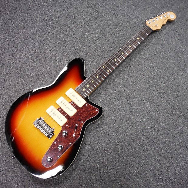 Reverend Jetstream 390 3 Tone Sunburst | Reverb