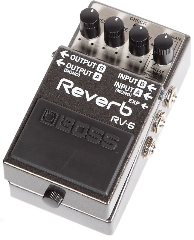 Boss RV-6 Reverb 2015 - Present - Silver | Reverb