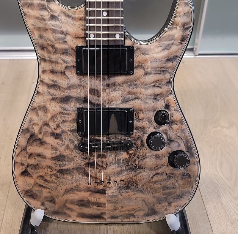 Schecter C-1 Snow Leopard | Reverb