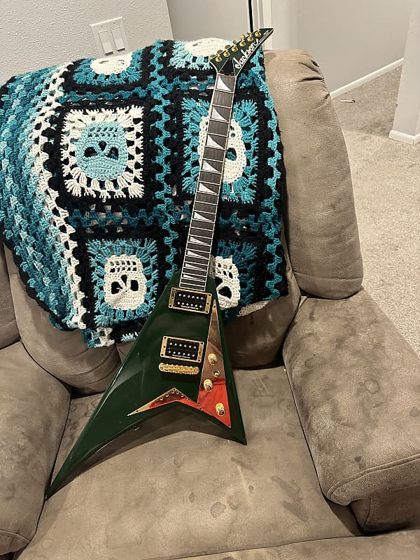 Jackson RR1T Custom Shop - Army Green | Reverb