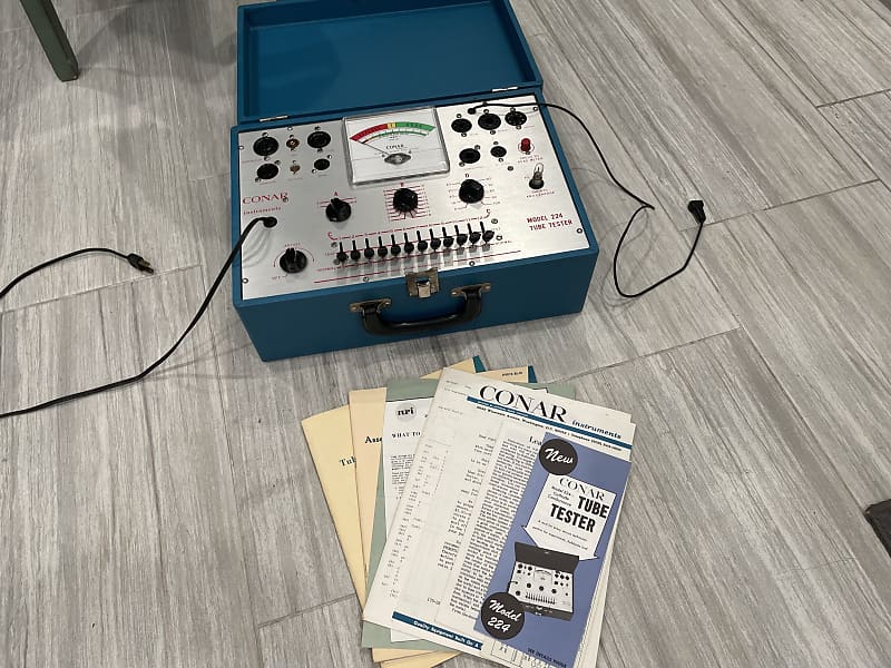 Conar 224 Cathode Conductance Tube Tester | Reverb