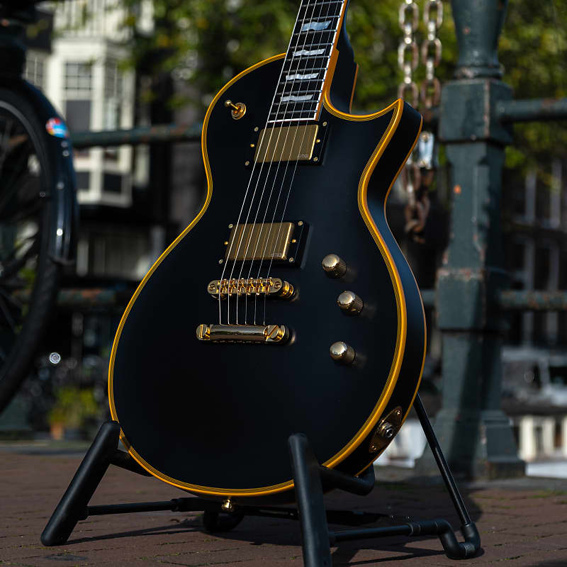 ESP E-II Eclipse Matte Black Aged Binding with | Reverb Deutschland ESP E-II Eclipse Matte Black Aged Binding with | Reverb Deutschland