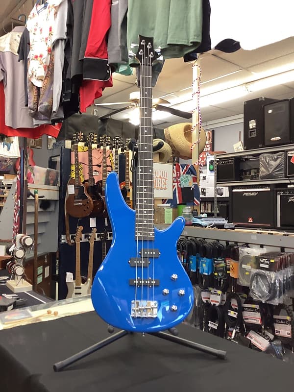 Generic Blue P-Style Bass | Reverb
