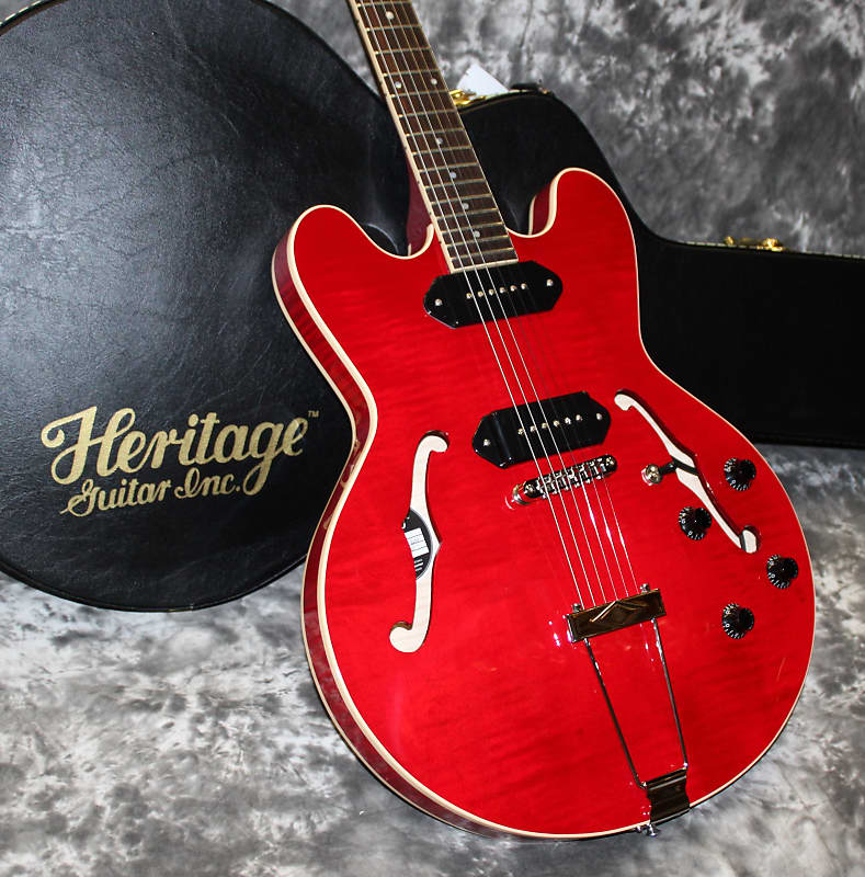 2022 Heritage - H530 w/ P90's - Cherry Translucent | Reverb