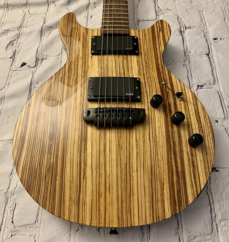 Warmoth LP DC Style Natural | Reverb