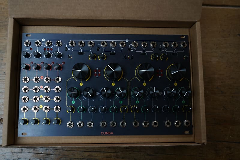 Frap Tools Cunsa // Quad Analog Filter and VCA Mixer // Full | Reverb