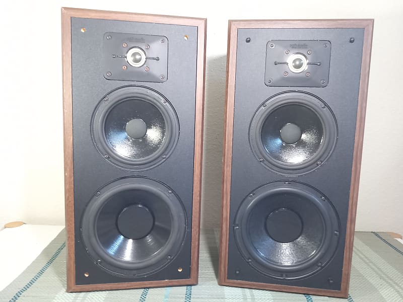 Polk Monitor 5 Speakers 1980s | Reverb