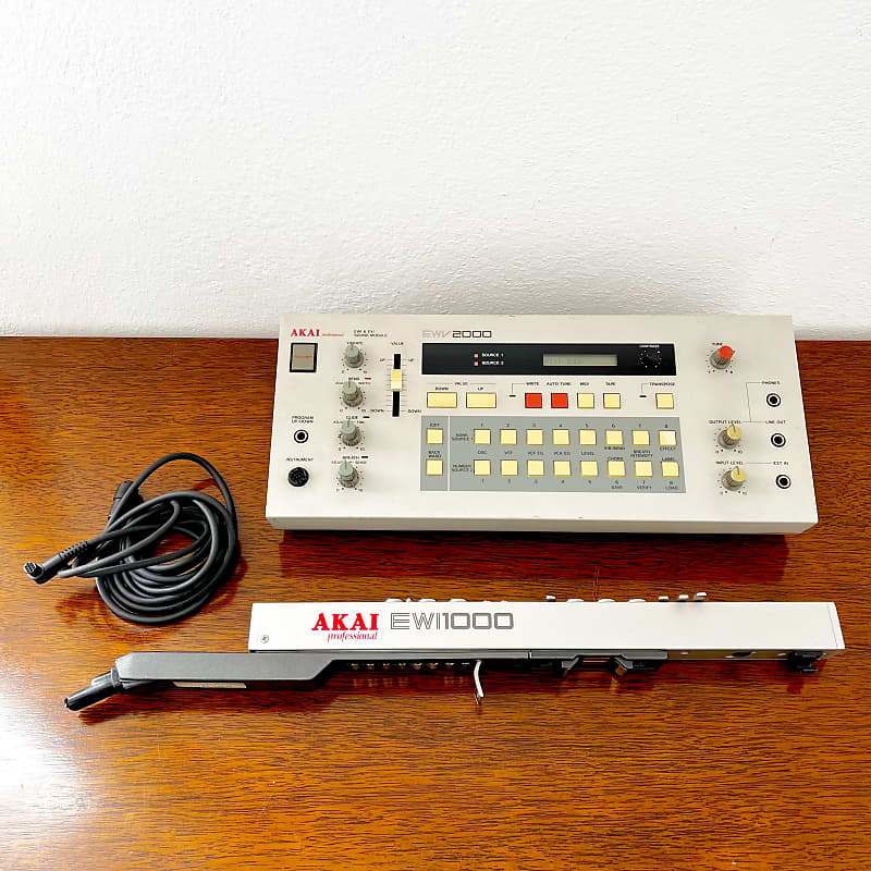 Akai EWV 2000 + Akai EWI 1000 Analog Wind Synthesizer | Reverb Canada