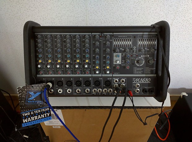 Yorkville Sound M1610 Powered Mixer | Reverb