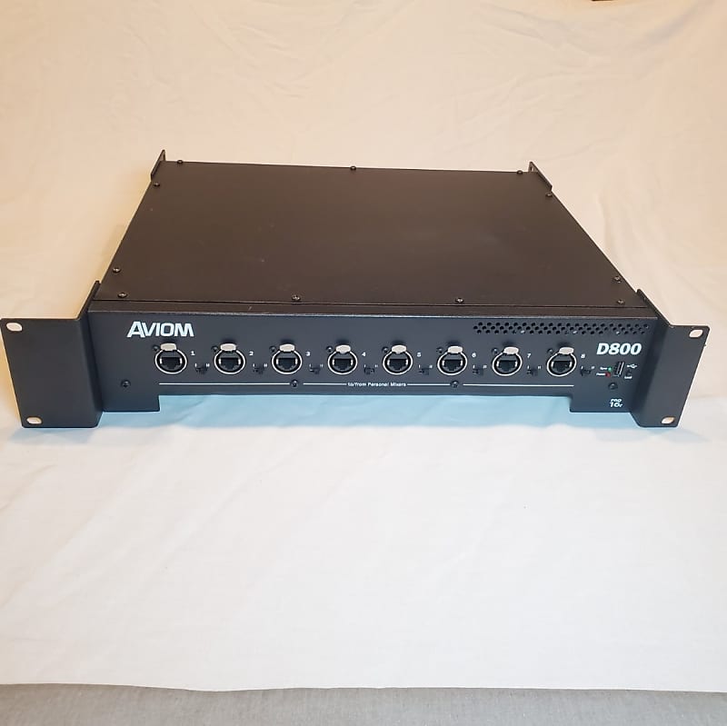 Aviom D800-Dante A-Net Distributor Black | Reverb