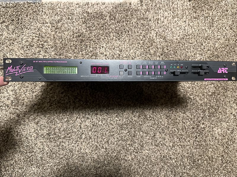 ART Multiverb 1980’s - Black Stereo Rack Unit | Reverb