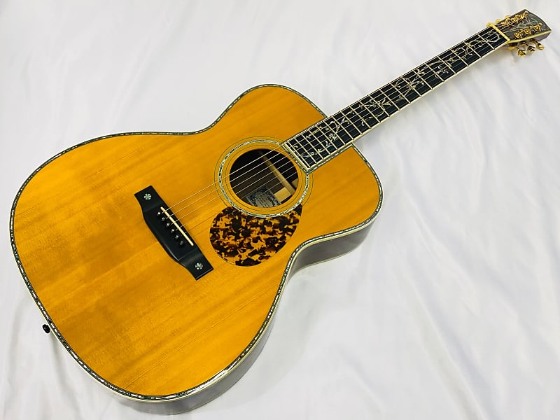 Headway MTO-18 Acoustic Guitar Tree of Life Inlay All Solid | Reverb