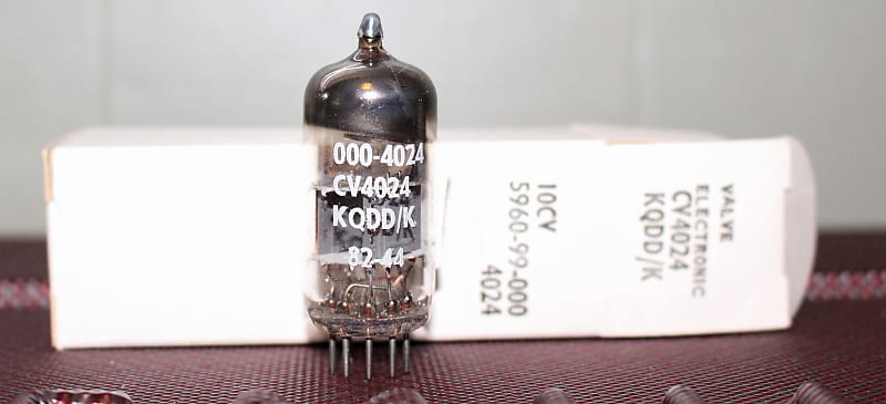 MULLARD CV4024 MITCHAM ECC81 12AT7WA E81CC PERFECT | Reverb France