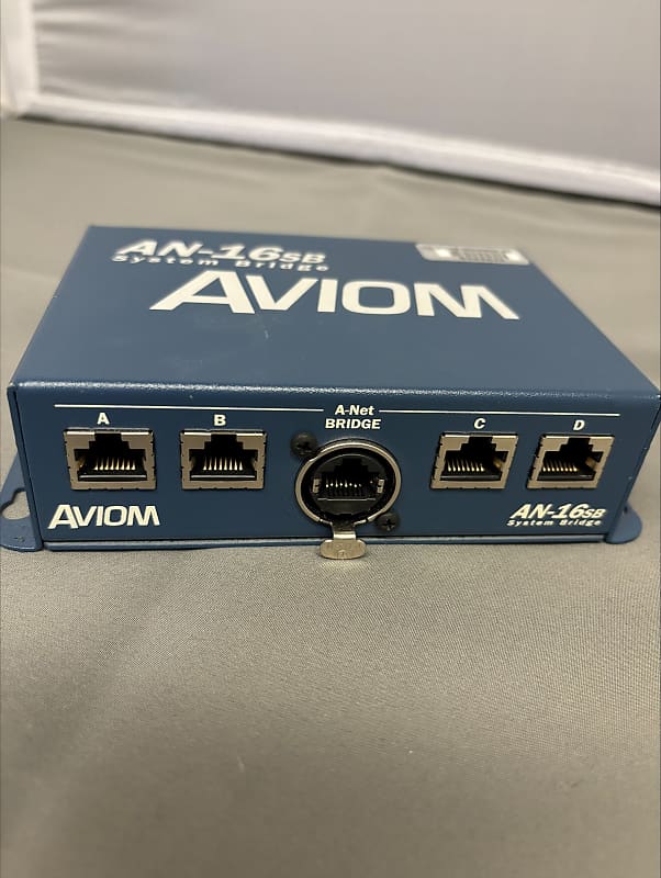 Aviom AN-16SB 2000s - blue | Reverb