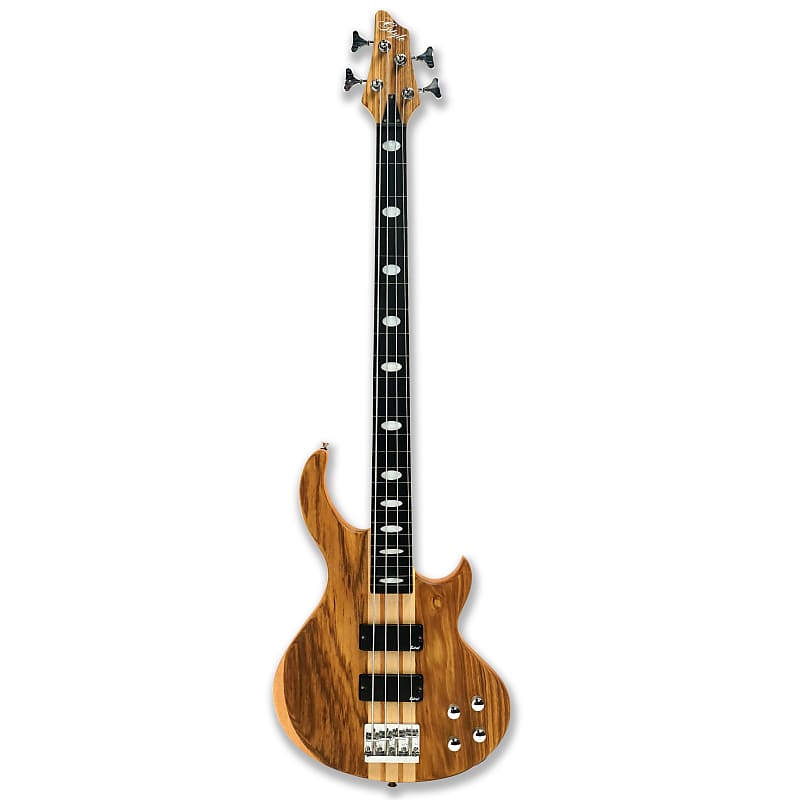 Fretless 4 String Electric Bass Guitar Millettia | Reverb