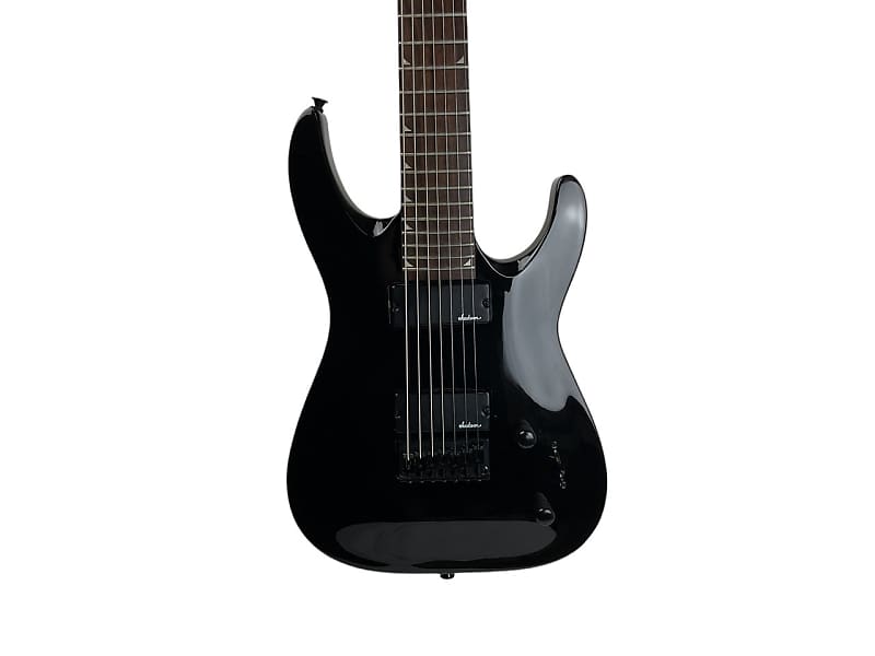 Used Jackson JS22-7 DINKY Electric Guitar Black 7-String | Reverb