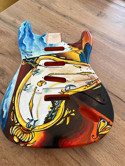 SFR Custom Strat Body ART | Reverb