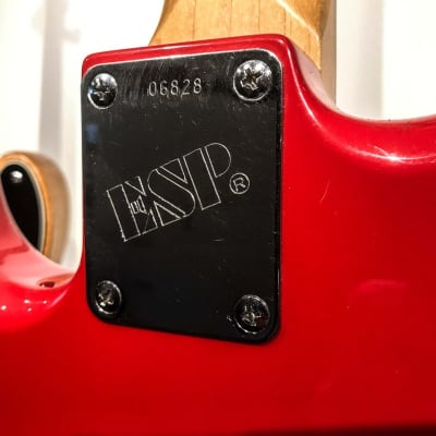 ESP 400 series stratocaster 1988 Red | Reverb