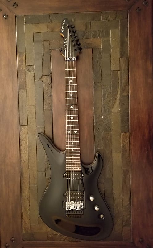 Schecter DIAMOND SERIES 7 STRING BLACK | Reverb