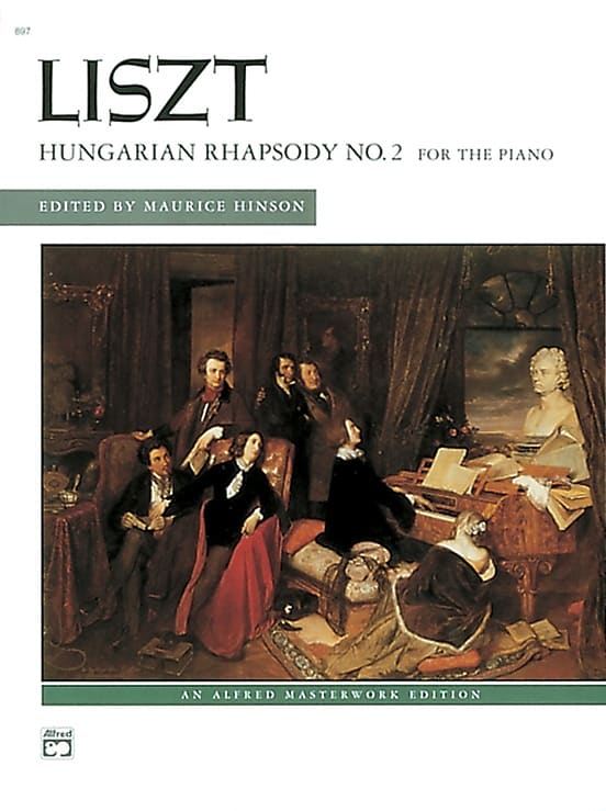 Liszt Hungarian Rhapsody #2 Book | Reverb