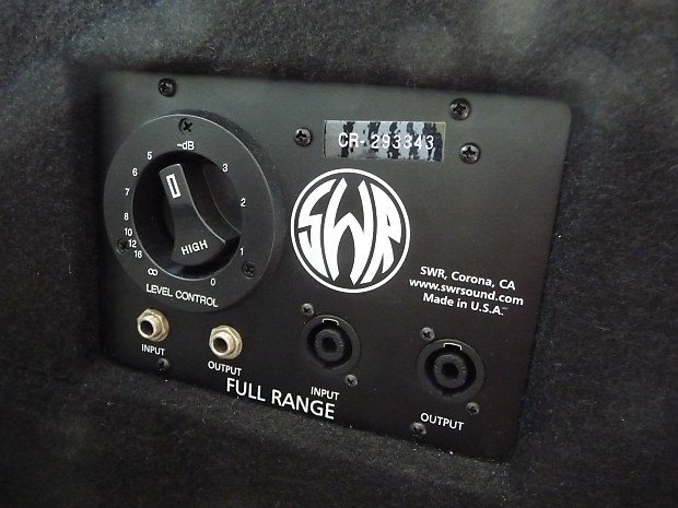 Pre- Fender SWR Goliath JR III 2X10 Bass Speaker Cabinet | Reverb