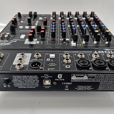 Peavey PV10BT 10-channel mixer with USB interface, digital | Reverb