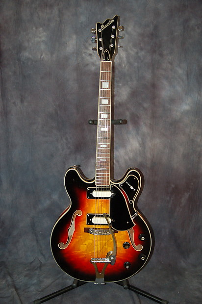 Maestro by Teisco 335 Style Made in Japan Pro setup Newer | Reverb