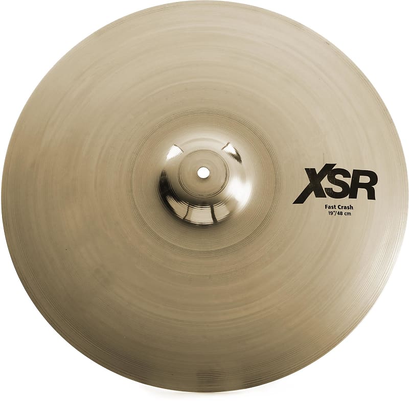 Sabian 19 inch XSR Fast Crash Cymbal (3-pack) Bundle | Reverb