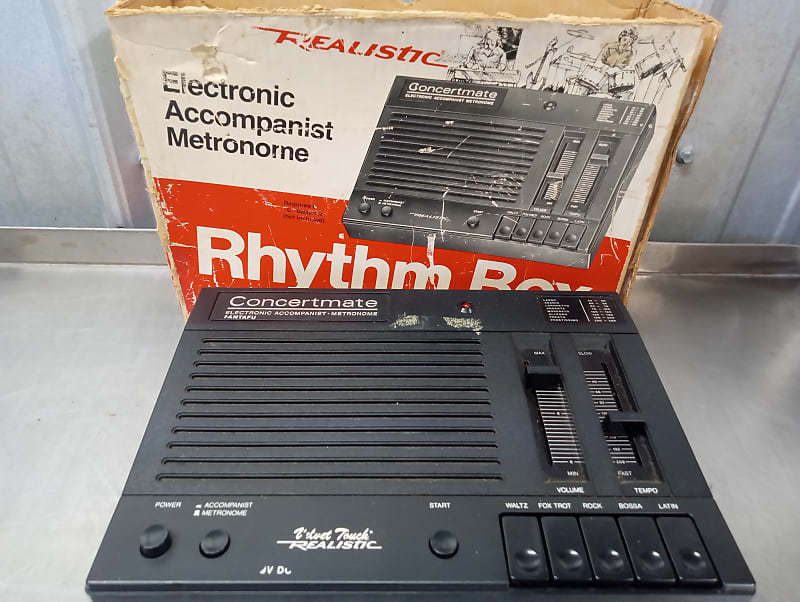 Realistic Rhythm Box Early 80s | Reverb