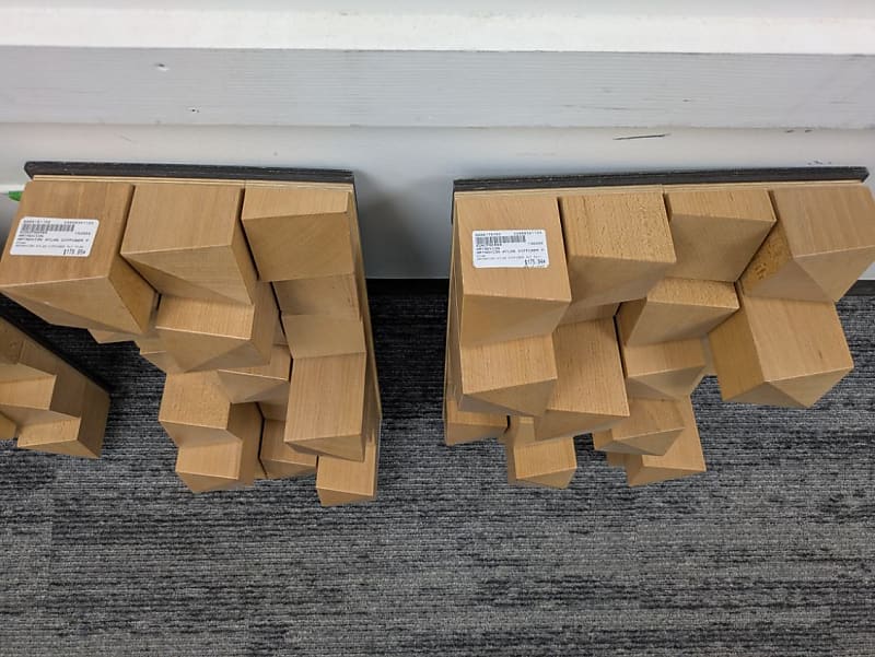 Artnovion Atlas Sound Diffuser Panels 4-Pack - Wooden | Reverb