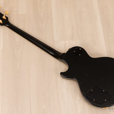 1991 Greco EGB-850 Custom Black Beauty Vintage Short Scale | Reverb