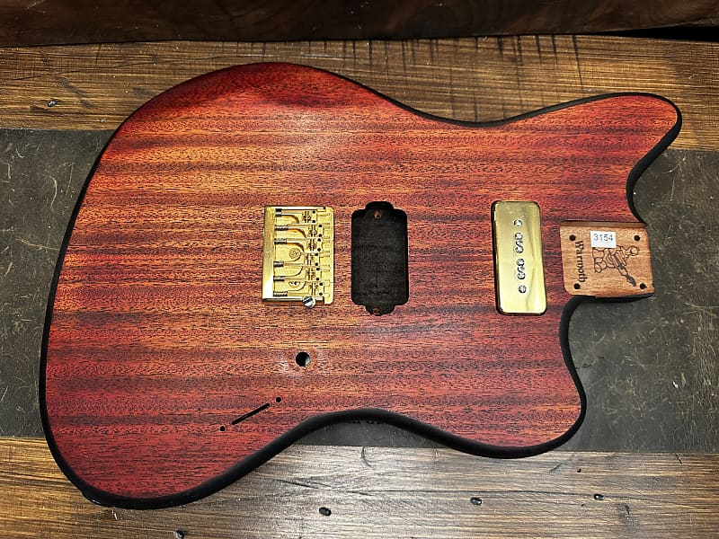 Warmoth Loaded Jazzmaster body - fallout top load rout | Reverb