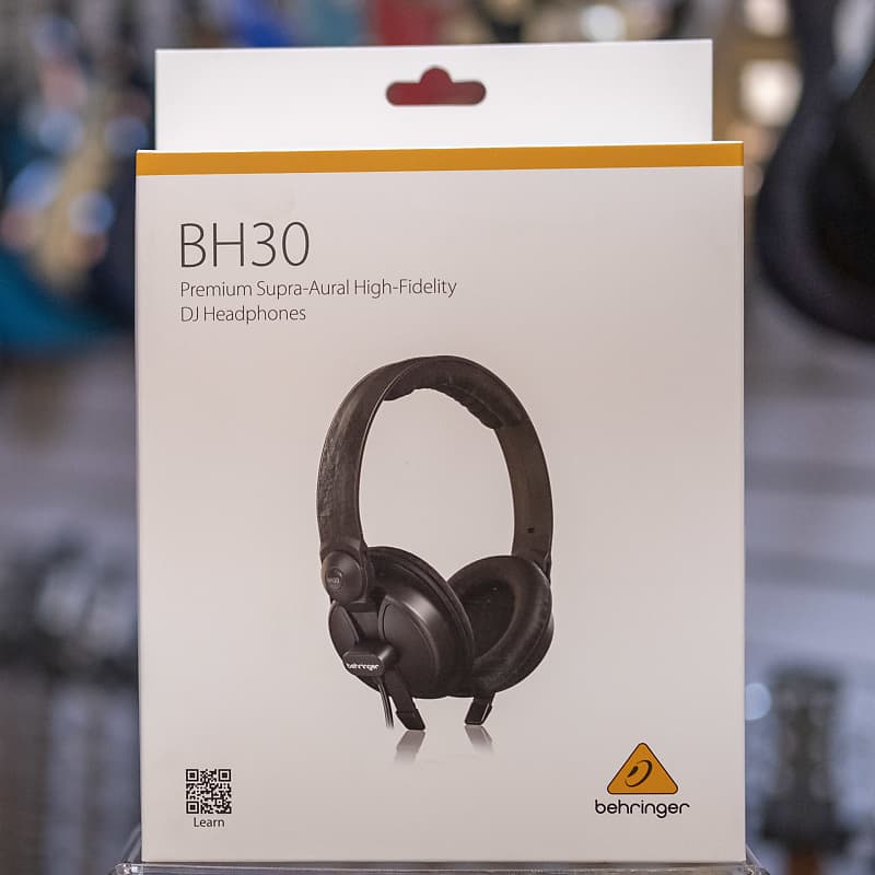 Behringer BH30 Supra-Aural High-Fidelity DJ Headphones | Reverb