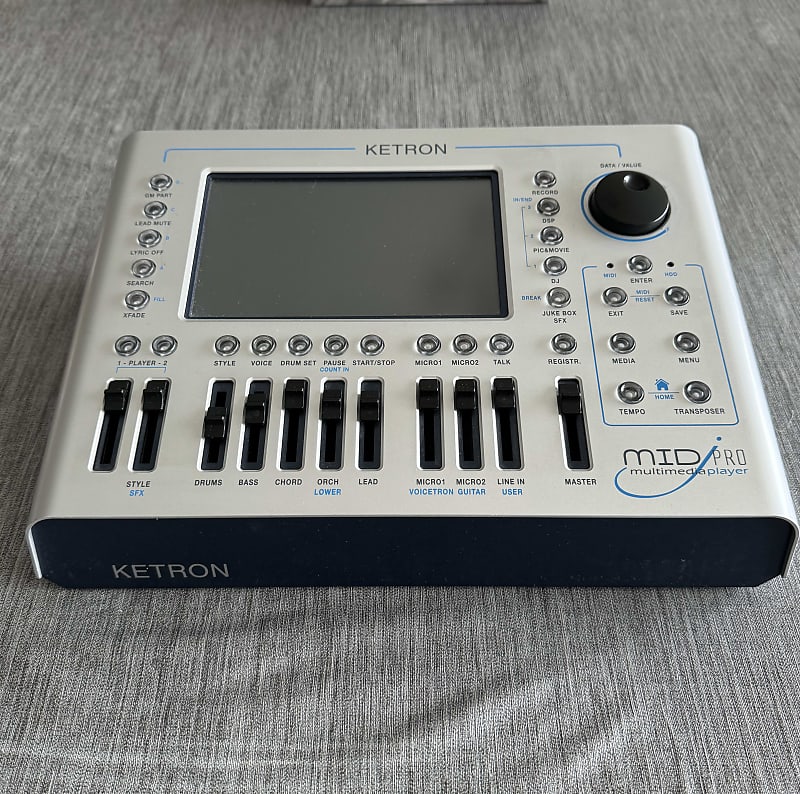 KETRON MIDJAY PRO MIDI & Audio backing player for | Reverb UK