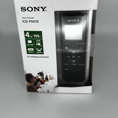 Sony ICD - PX470 Stereo IC Recorder | Reverb UK