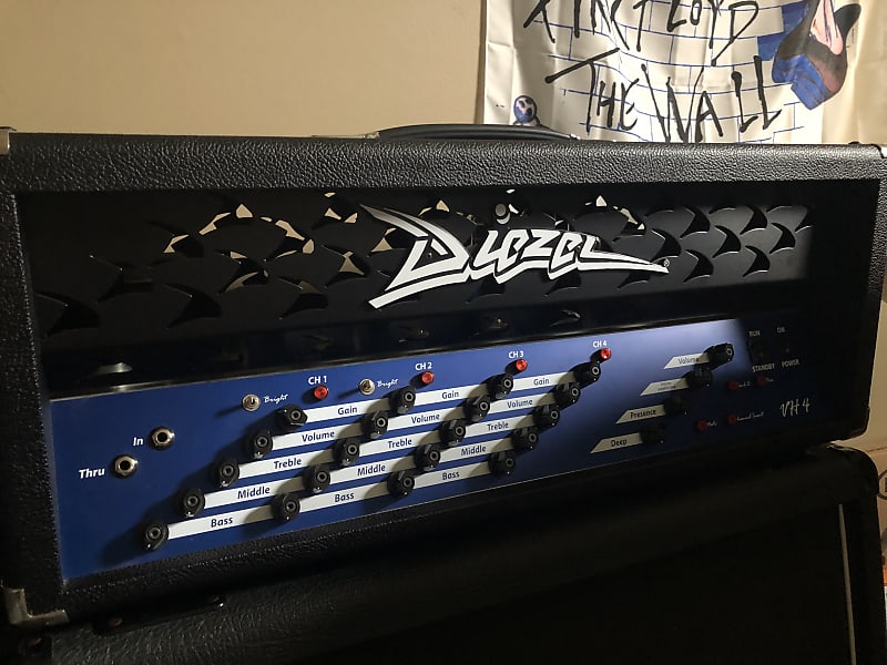 Diezel VH-4 2011 - Blue Face, Black Tolex | Reverb