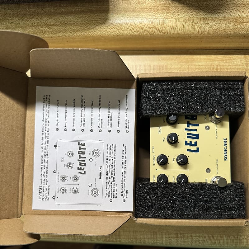 SONICAKE Levitate - Yellow | Reverb