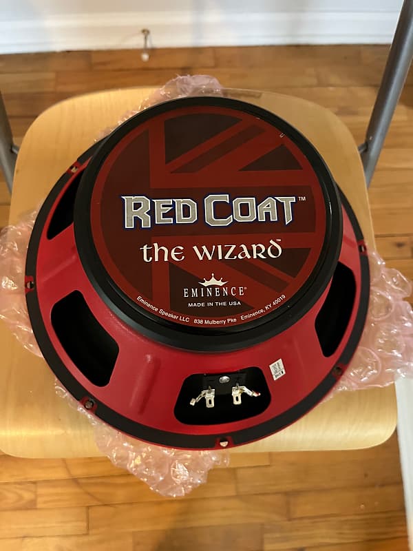 12-Inch Eminence Red Coat Wizard 2010s 8 Ohms | Reverb