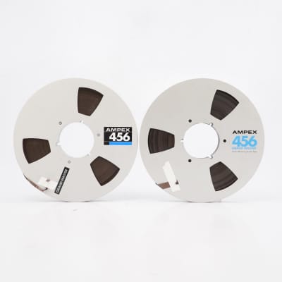 1980s Ampex 456 1/2" Precision Magnetic Reel-to-Reel | Reverb