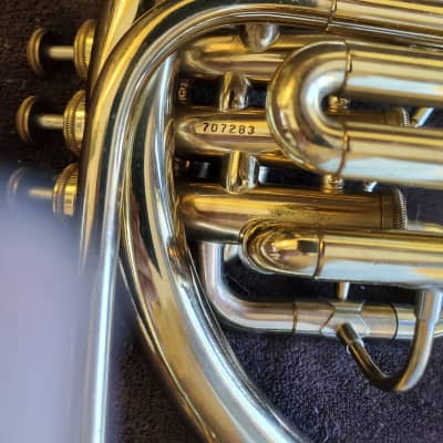 FE Olds Ambassador Concert Mellophones (2) Eb/F- Good | Reverb