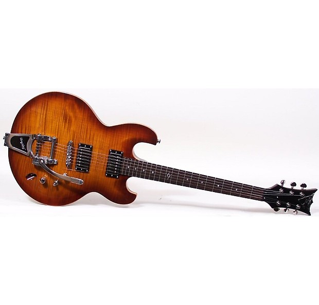 DBZ Diamond Bigsby Imperial FM Dean B. Zelinsky Flame Top | Reverb