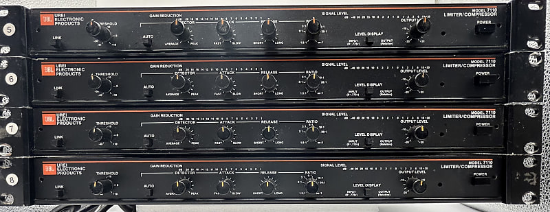 Urei JBL 7110 - Black x4 | Reverb