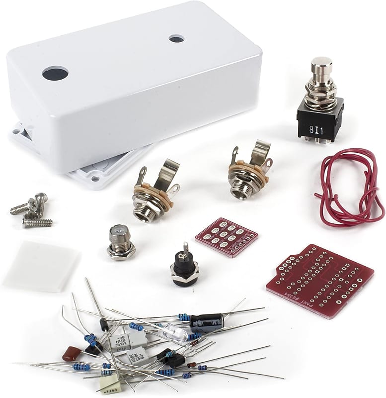 StewMac Interval Fuzz Pedal Kit, With White Enclosure | Reverb