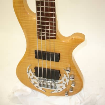 Traben AP-5 Array Premium 5-String Bass Guitar, Natural | Reverb