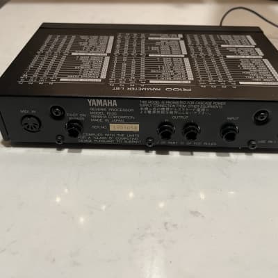 Yamaha R100 Reverb Processor Half Rack | Reverb