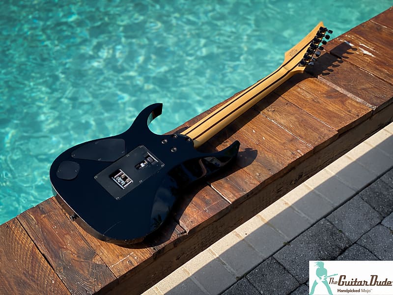 2010 Ibanez Prestige RG1527Z - Seven String - Black - RG1527 2010 Ibanez Prestige RG1527Z - Seven String - Black - RG1527