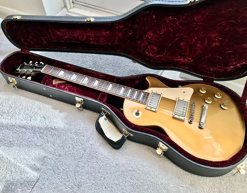 Gibson LES PAUL R7 GOLDTOP, MURPHY AGED 2001 - GOLD | Reverb UK