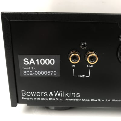 Bowers & Wilkins B&W SA1000 Subwoofer Amplifier | Reverb